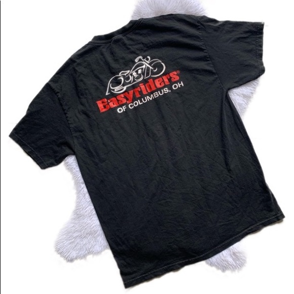 Vintage | Shirts | Vintage Black Easy Riders Magazine Tee | Poshmark